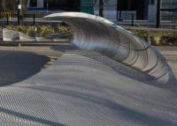 China Customized Large Stainless Steel Sculpture Abstract Metal Modern Outdoor for sale