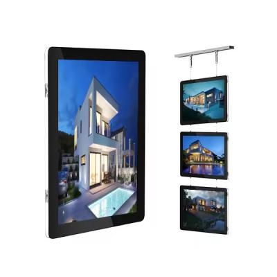 China Rotatable Suspension Light Box Display Screen For Store Signs Menus Photos for sale
