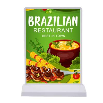 China 2025 New Double-Sided Led Rechargeable Light Box For Advertising Board Pannel for sale