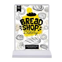 China Double-Sided Led Display Board A4 Light Box For Rechargeable Light Box for sale