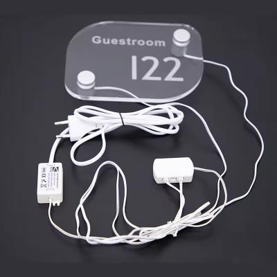 China Custom Acrylic LED Signs with CE Certification and Illuminated Logo Letters using 2835 LED Strip for sale
