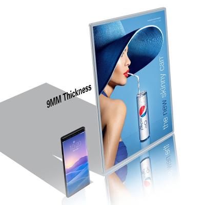 China Real Estate Display Magnetic Acrylic Advertising Light Box -40C ～ 55C for Tabletop Advertising for sale