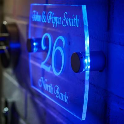 China Wholesale 12v Light up Name Sign Neon LED Light Sign Customized Illuminated Signs for sale