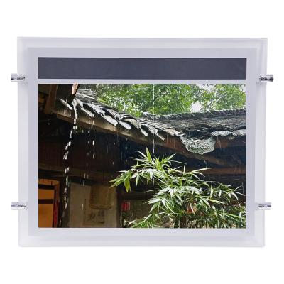 China 24V High Brightness Led Display Board Crystal A4 Light Box With Screen for sale
