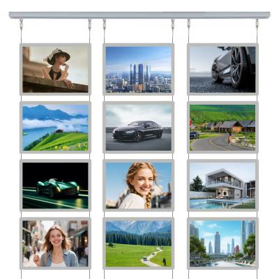 China Custom Crystal Led Light Box 80000hr Clear Acrylic Backlit Advertising Light Boxes for sale