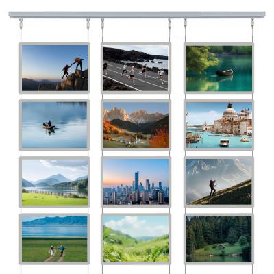 China A4 Crystal Light Box Company Sign Wall Acrylic 2835 Led Advertising Light Box for sale