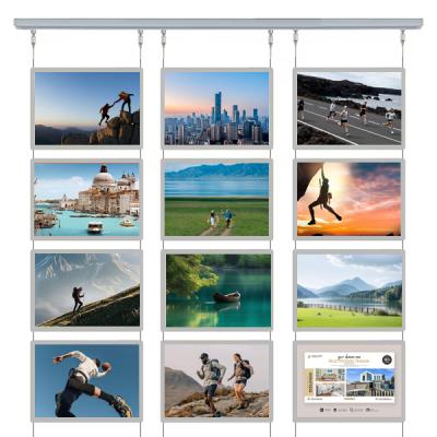 China 12V 24V Crystal Light Box LED Lighting Sign Board For Real Estate Window Display for sale