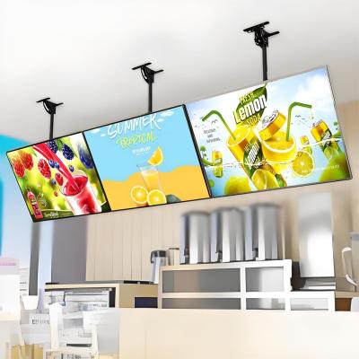 China Ultra Slim A4 LED Light Box for Commercial Spaces 2835 LED Strip for sale