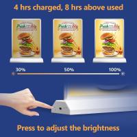 China Brightness Adjustable Desktop Advertising Light Box Display for sale
