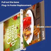 China Brightness Adjustable Desktop Advertising Light Box Display for sale