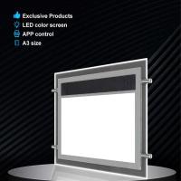 China Window Hanging Display Crystal Acrylic Light Box for sale