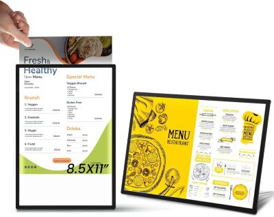 China Energy-Efficient 10W-39W LED Light Box with Modern Design for Wide Application in Restaurants and Events for sale