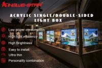 China Oem Led Double Side Ultra Thin Backlit Light Box Advertising Poster for sale