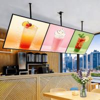 China Wall Mounted LED Menu Light Box for Restaurant Coffee Beverage Shop for sale