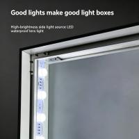 China Energy-Saving Waterproof LED Light Box with Sturdy Construction for Outdoor and Indoor Commercial Display for sale
