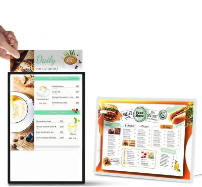 China Custom Outdoor Weather-Resistant LED Light Box with Adjustable Brightness Tempered Glass and Quick Change for Business Advertising for sale