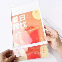 China A4 LED Sign Holder with ABS Frame, Type-C Interface, and Heat Insulation for Restaurants and Stores for sale