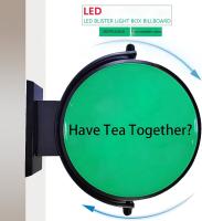 China Custom LED Projecting Light Box  360° Rotating Sign for sale