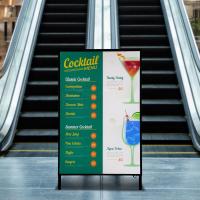 China Ultra-thin Sturdy and Durable Installation-free LED Advertising Light Box for Indoor and Outdoor Use for sale