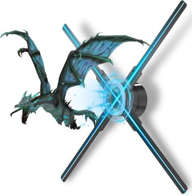 China 52cm/20.5inch HD LED 3D Hologram Fan with Bluetooth WiFi for Holographic Advertising Display for sale