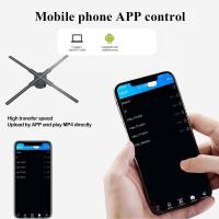 China 52cm/20.5inch HD LED 3D Hologram Fan with Bluetooth WiFi for Holographic Advertising Display for sale