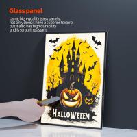 China Ultra-Slim Dimmable Wall-Mount LED Light Box with Tempered Glass and Aluminum Frame for sale