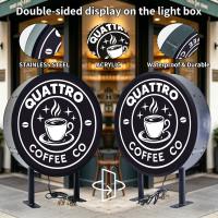China Custom Advertising Logo Light Box Sign for Store, Coffee Shop & Restaurant for sale