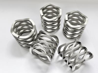China 2-24 turns stainless steel wave spring for High-Temperature Environments -200°C to 700°C for sale