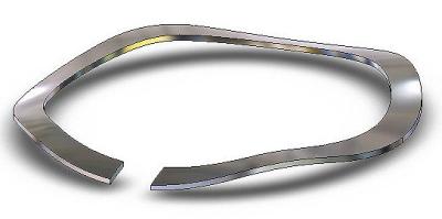 China Hardware Fasteners Washer Stainless Steel 304 Wave Washers with Zinc plating for sale