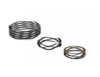 China Bearings Multiturn Wave Springs Carbon / Stainless Steel Size 5mm-1000mm for sale