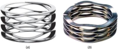 China Custom Flat Nest Turn Wave Springs 5 Mm - 1000 Mm Size For Expenders for sale