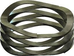 China Alloy Steel / Brass Flat Nested Wave Spring Washers Precision Size C37700 C36000 for sale