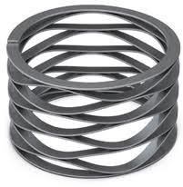 China SUS304 SUS316 SUS631 Bearing Wave Spring / Stainless Steel Wave Spring for sale