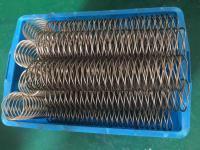 China 2 24 Coils Stainless Steel Compression Wave Springs for Long-Lasting Load Resistance for sale