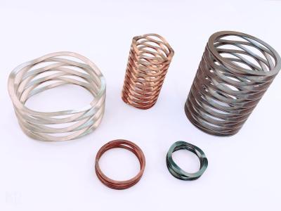 China 0.5mm 50.0mm Axial Space Compression Wave Spring for Industrial Machinery and High Load Capacity in Heavy-Duty Applications for sale