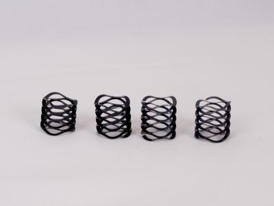 China Flat Wire Valve Multi Wave Springs Carbon / Stainless Steel Material for sale