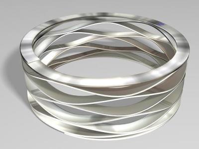 China Multiturn Top Plain Ends Wave Springs Vs Coil Spring Applications For Mechanical Seal for sale