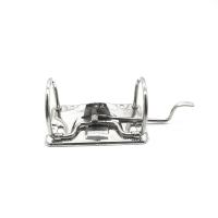 China 3 Inch 76mm Lever Arch Clip - Silver Metal File Fastener for A4 Documents with Nickel Plating for sale