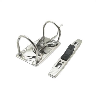 China 3 Inch 76mm Lever Arch Clip - Silver Metal File Fastener for A4 Documents with Nickel Plating for sale
