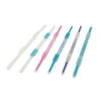 China Colored Plastic 2-Hole File Fastener 205x13mm Eco-Friendly Office Binder Clip with Custom Logo Options for sale