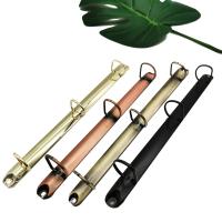 China Metal 3-Ring D-Shape Binder Mechanism A4 File Folder 280mm Length 20mm Base Width Customizable for sale