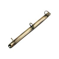 China Metal 3-Ring D-Shape Binder Mechanism A4 File Folder 280mm Length 20mm Base Width Customizable for sale