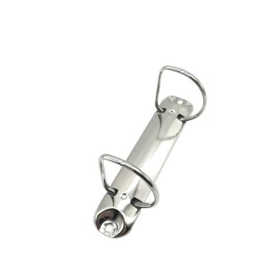 China A4 D-Ring Binder Mechanism 2-Ring Metal Clip 133mm Length 38mm Ring Diameter Stationery Hardware for sale