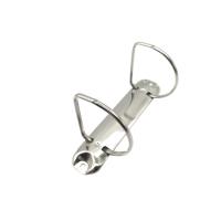 China Electroplating 2-Ring Binder Mechanism 133mm Length with Rust Prevention for Large Capacity File Folders for sale