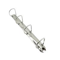 China Custom D-Shape Metal Ring Binder Mechanism 292mm Length 26mm Width for File Folders and Notebooks for sale