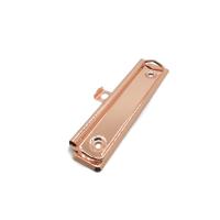 China Pink Clipboard Clips 120×30mm Metal Wire Clips with Optional Hanger for Document Organization for sale