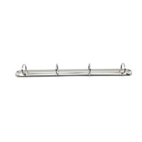 China Silver Nickel 4-Ring Binder Clip PD292-4-20/20 with 292mm Length and 20mm Base Width for File Organization for sale