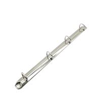 China Silver 4-Ring D-Ring Binder Mechanism 292mm Length 20mm Width Customizable Office Stationery for sale