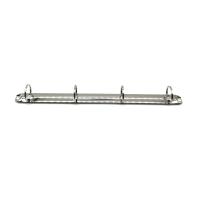 China 1 Inch 4-Ring Binder Clip PR292-4-25/20 - 292mm Length, 25mm Ring Diameter, Cold Rolled Steel for sale