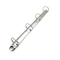 China 1.2 Inch 4-Ring O-Shape Binder Mechanism - 292mm Length, 30mm Ring Diameter, Gold Zinc-Plated Steel for sale